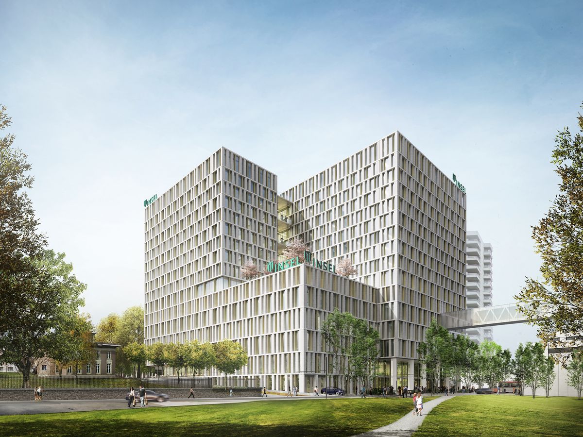 Unser Herz Gefäss Zentrum ist ins neue Hauptgebäude des Inselspitals ...
